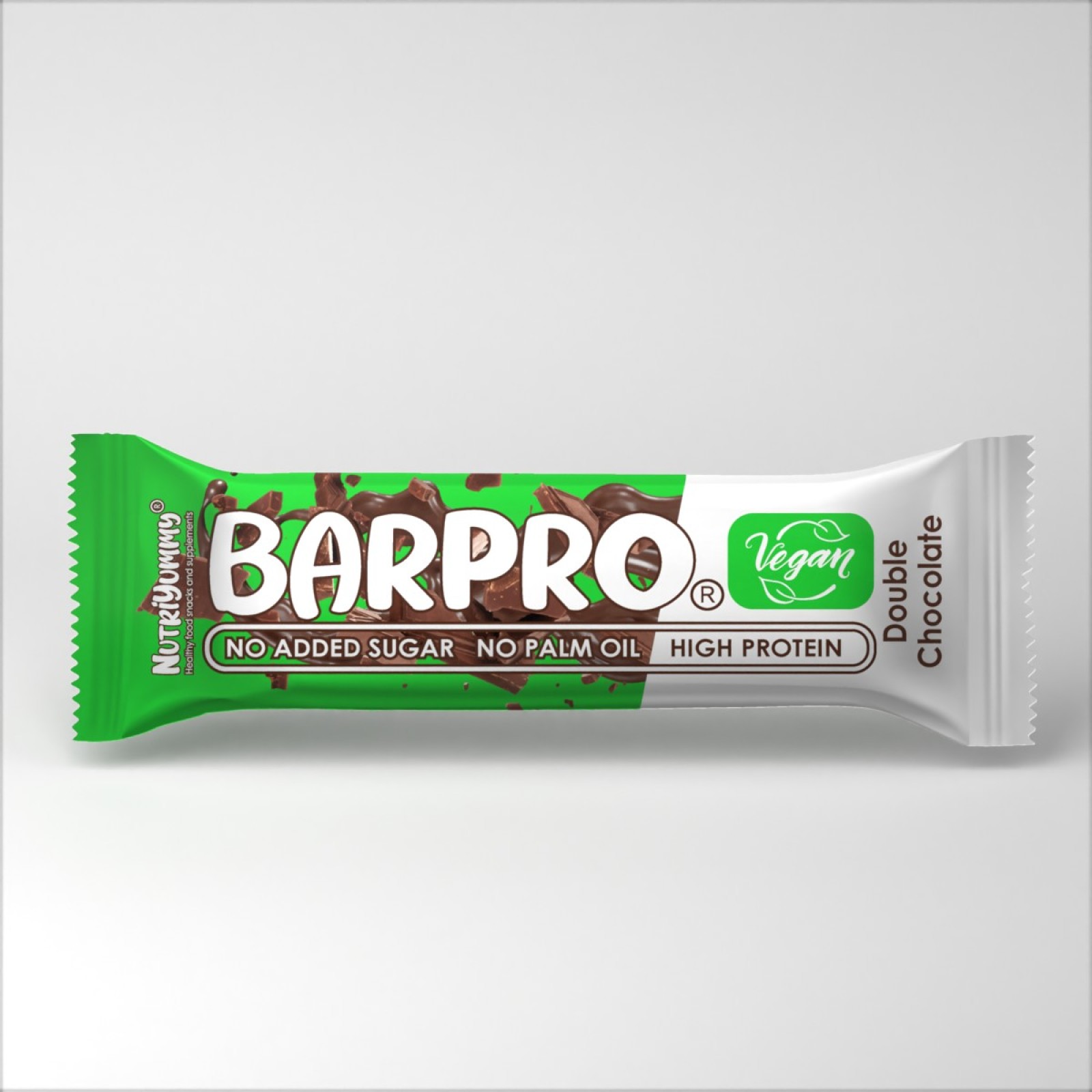 NUTRIYUMMY BARPRO VEGAN DOUBLE CHOCOLATE 48G x 20 pcs
