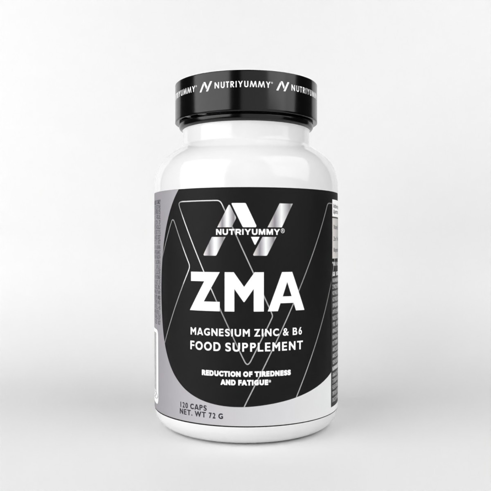 Nutriyummy ZMA Caps – Zinc, Magnesium and B6 Supplement